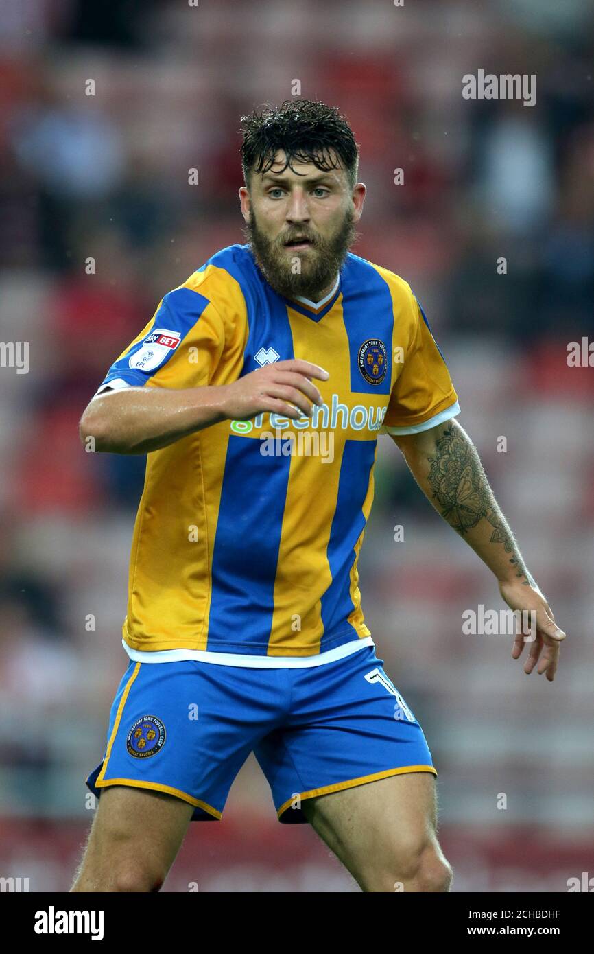 Gary Deegan, Shrewsbury Town Stock Photo - Alamy
