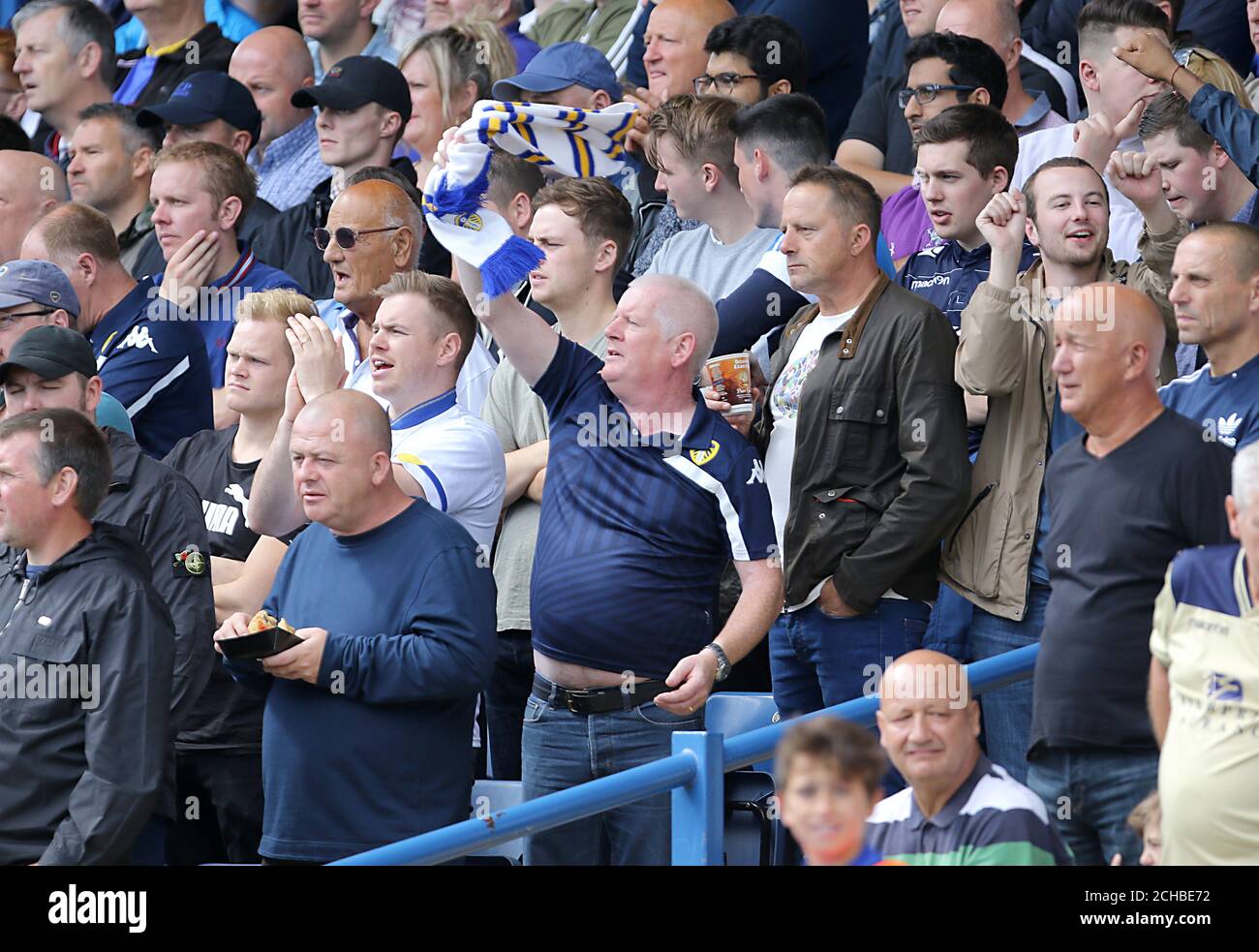 Sheffield Wednesday fans in the stands Stock Photo - Alamy