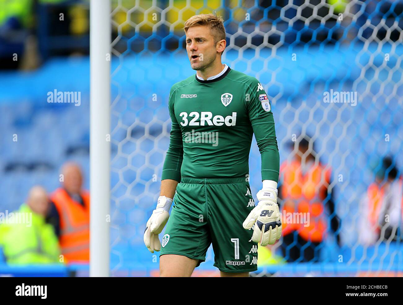 Leeds United goalkeeper Robert Green Stock Photo - Alamy