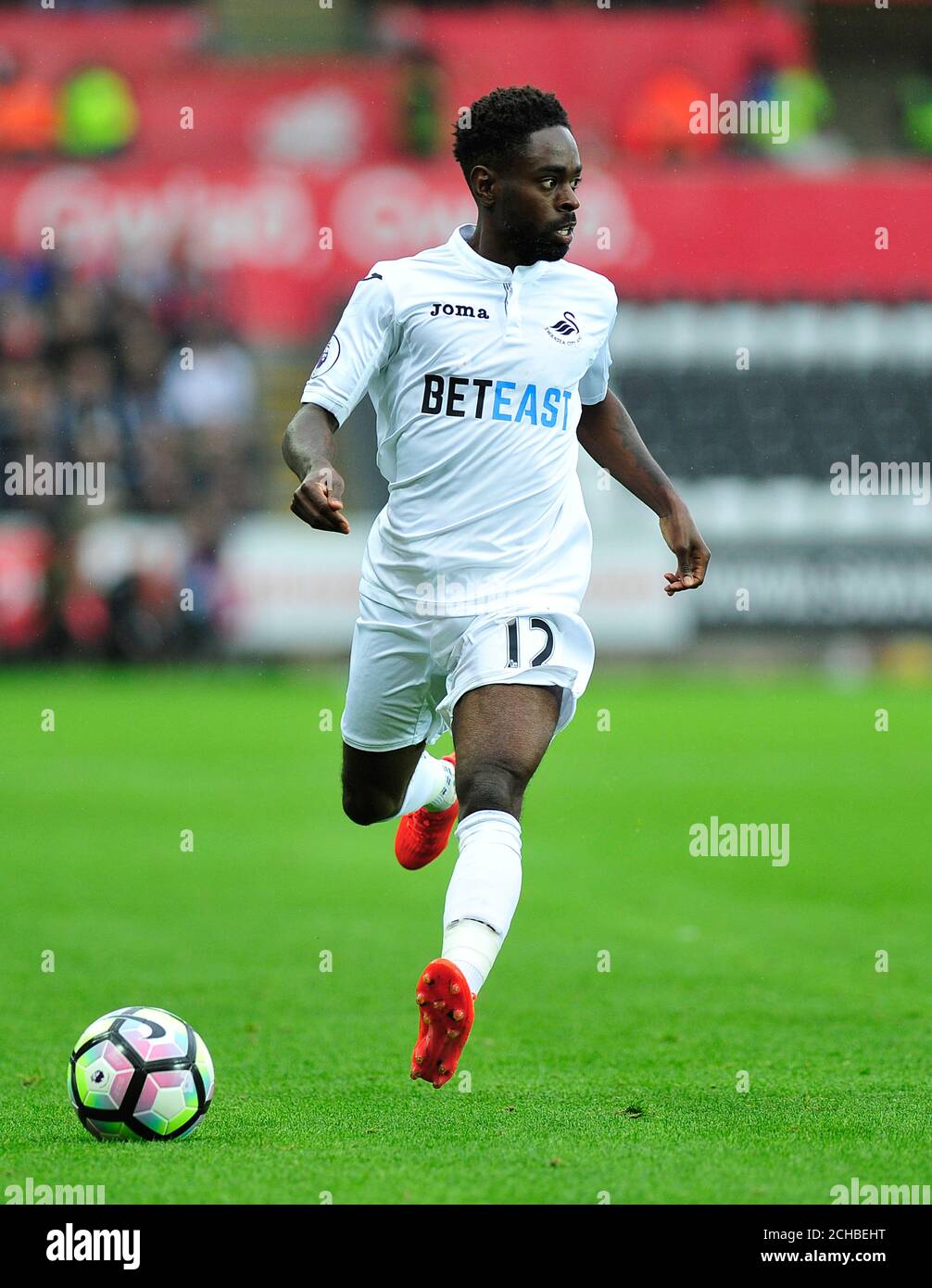 Swansea City's Nathan Dyer Stock Photo - Alamy