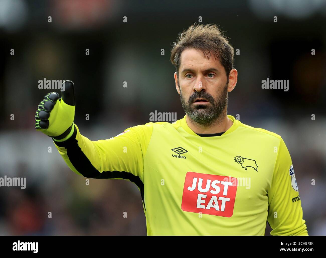 Derby county goalkeeper scott carson hi-res stock photography and ...