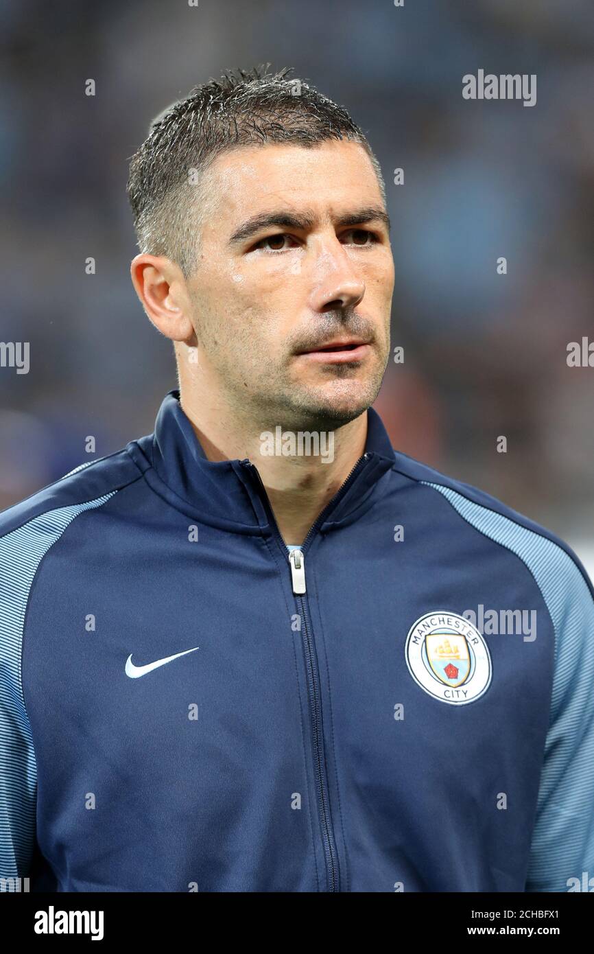 Aleksandar Kolarov, Manchester City Stock Photo - Alamy