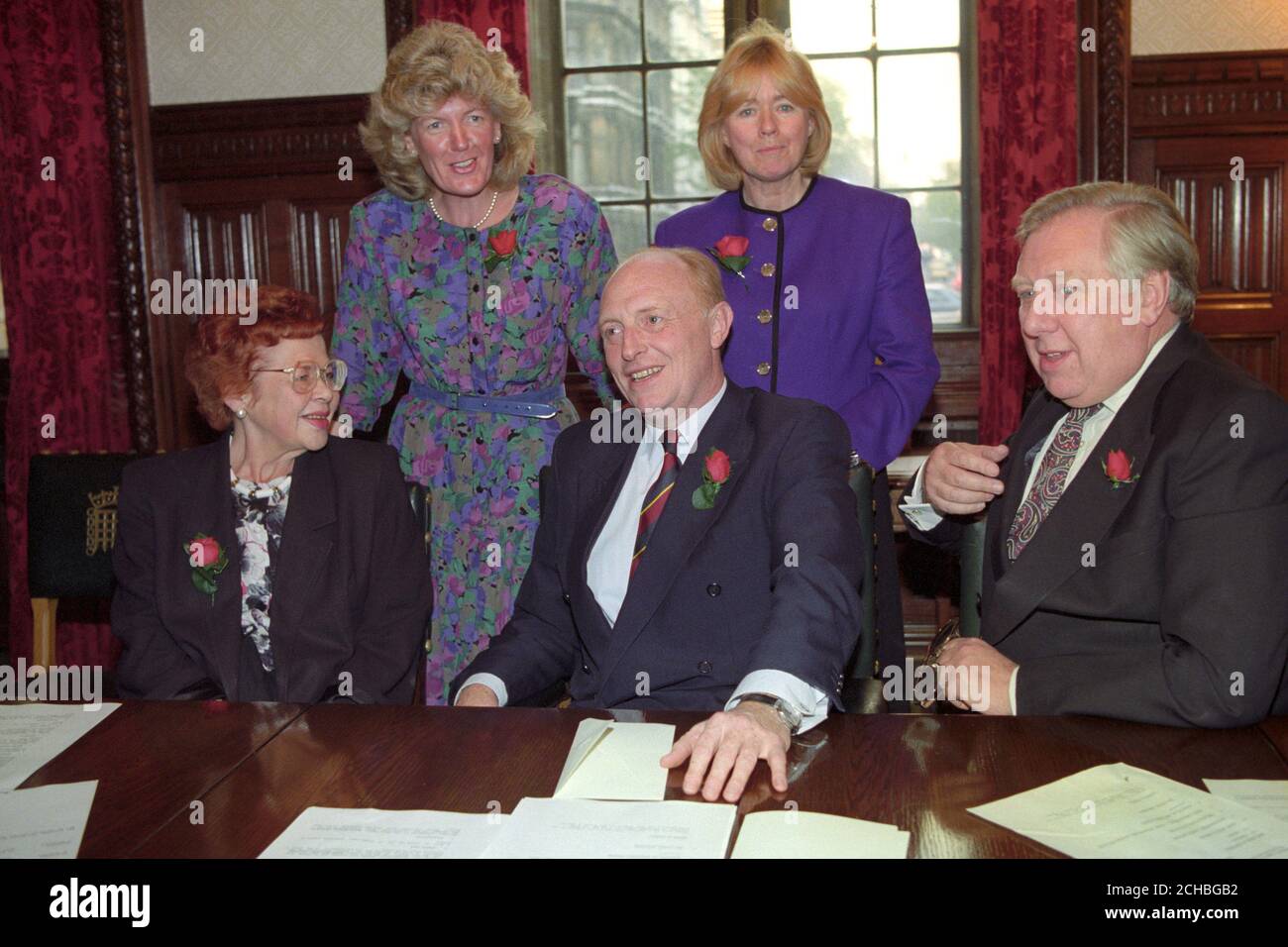 Labour Shadow Cabinet members (l-r) Jo Richardson, Ann Taylor and Ann ...