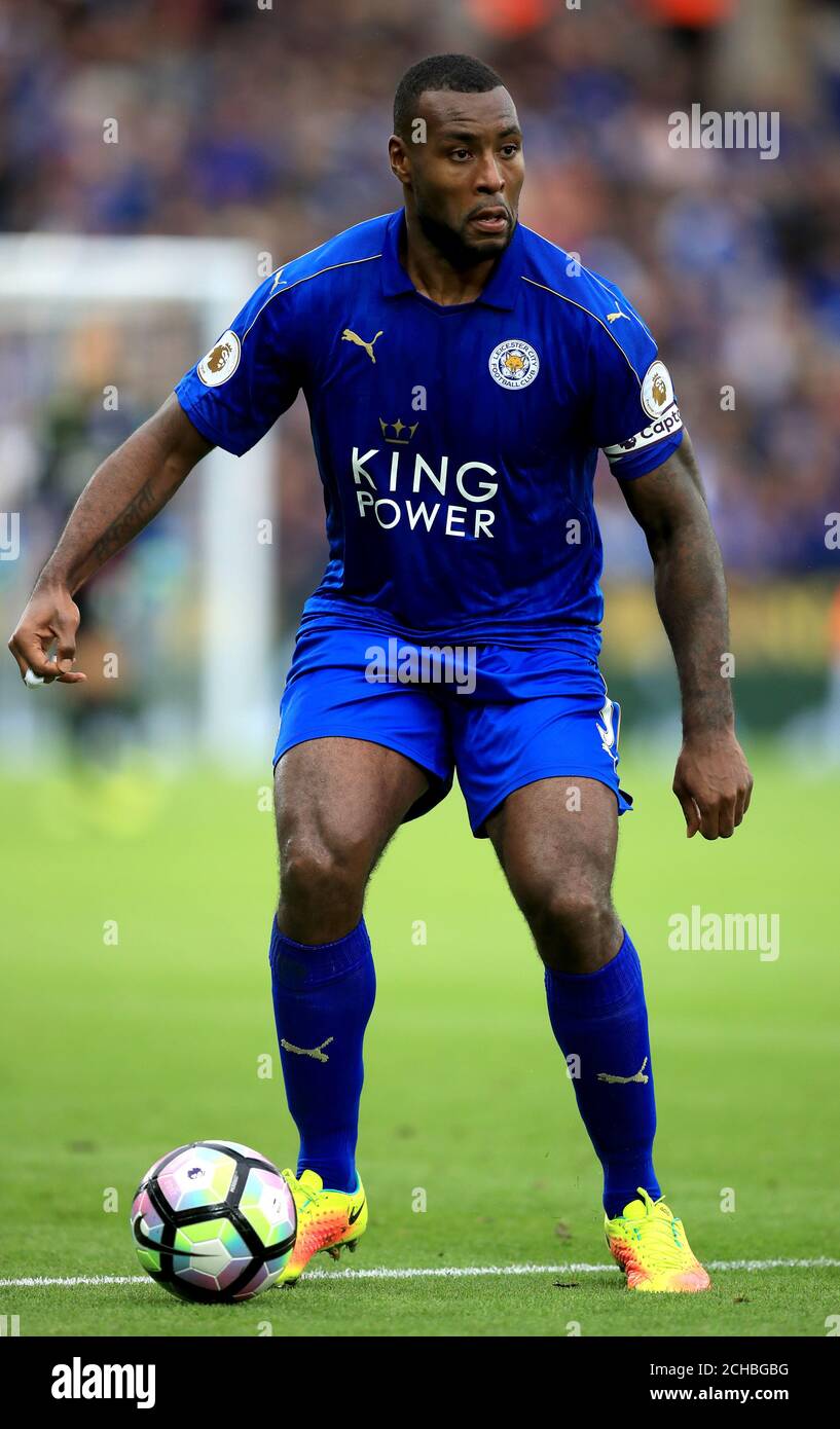 Leicester City's Wes Morgan Stock Photo - Alamy