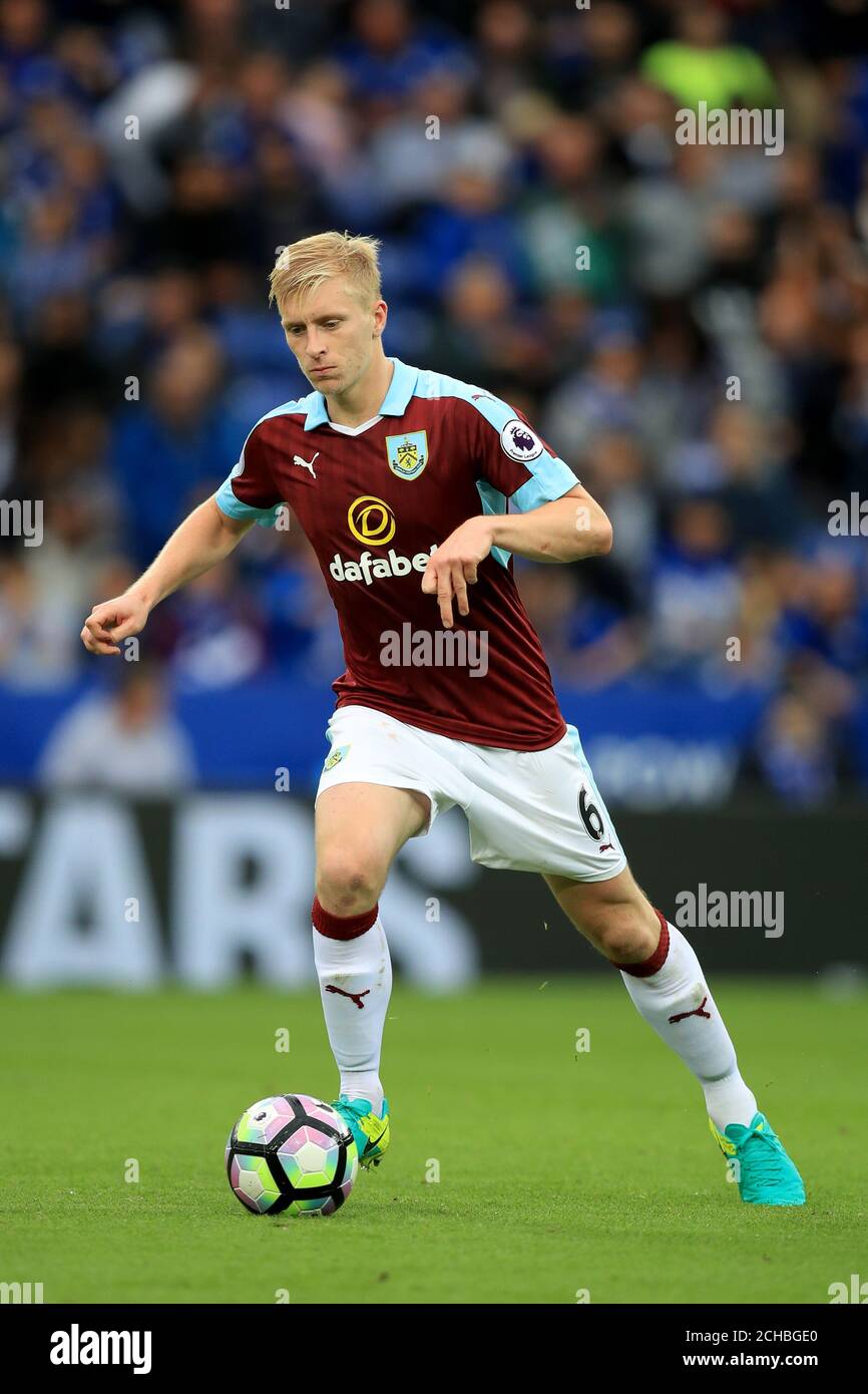 Burnley's Ben Mee Stock Photo - Alamy