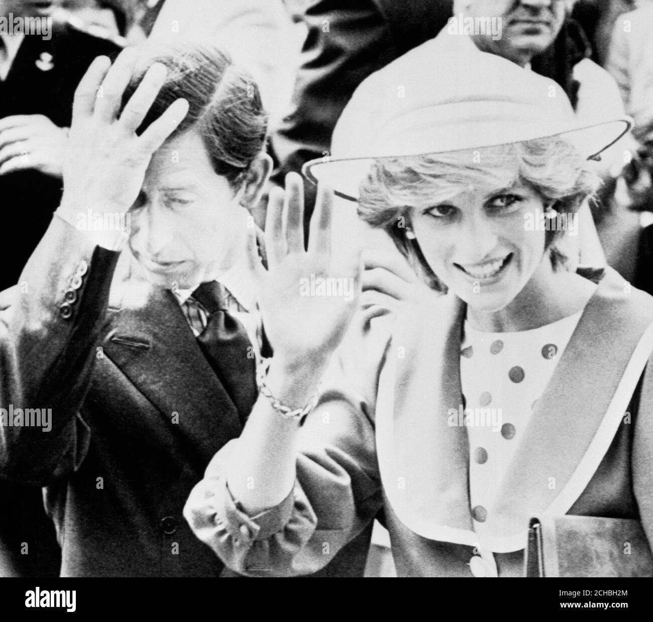 The Prince and Princess of Wales arrive in St John, Newfoundland today ...