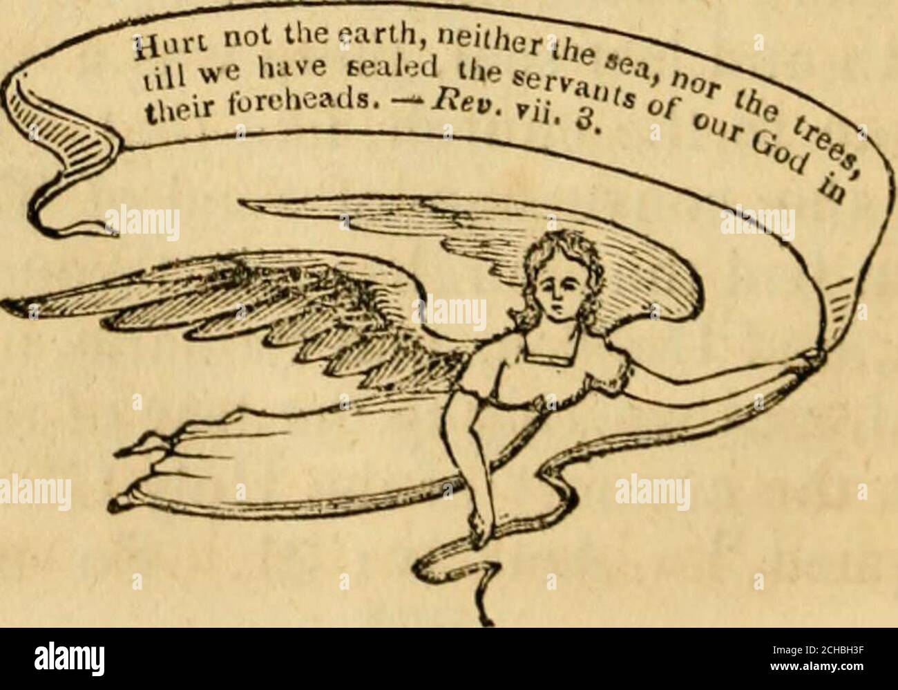 The four angels holding the four winds hi-res stock photography and ...