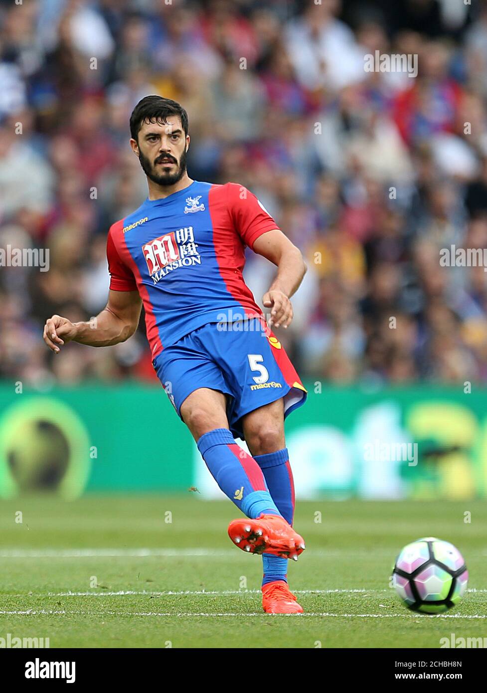 Crystal Palace's James Tomkins Stock Photo - Alamy
