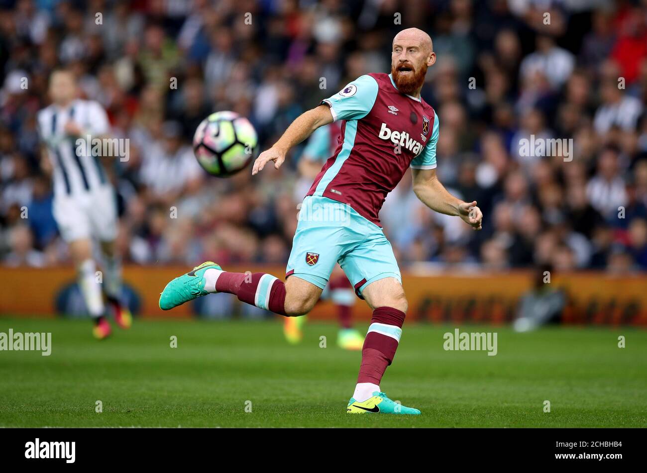 West Ham United's James Collins Stock Photo - Alamy