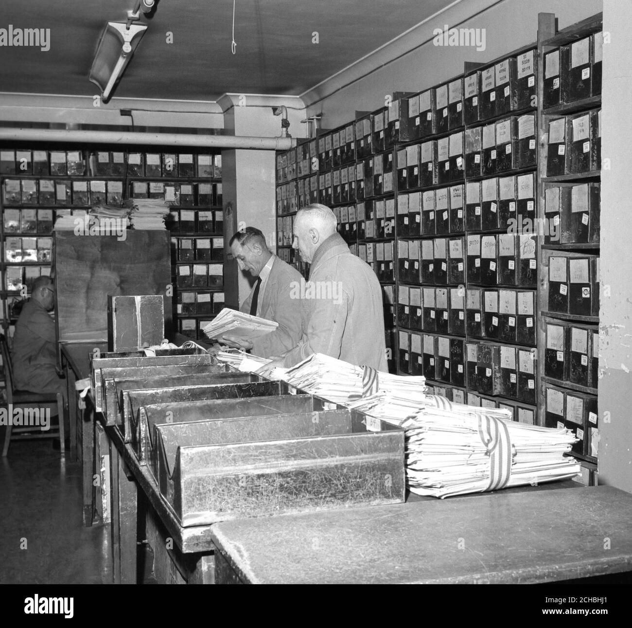 Some of the three million files being moved from the basement of New ...