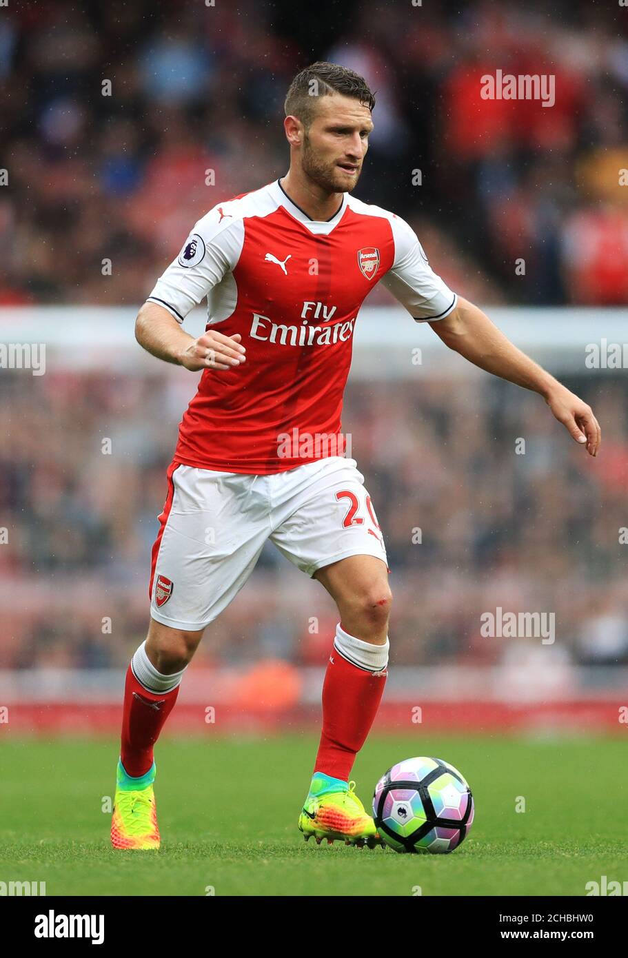 Shkodran mustafi arsenal hi-res stock photography and images - Alamy