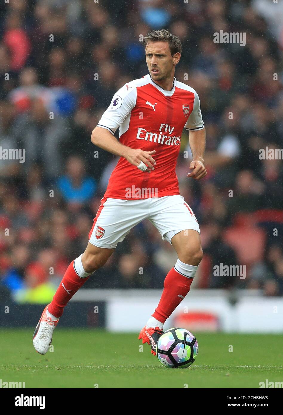Nacho Monreal, Arsenal Stock Photo - Alamy