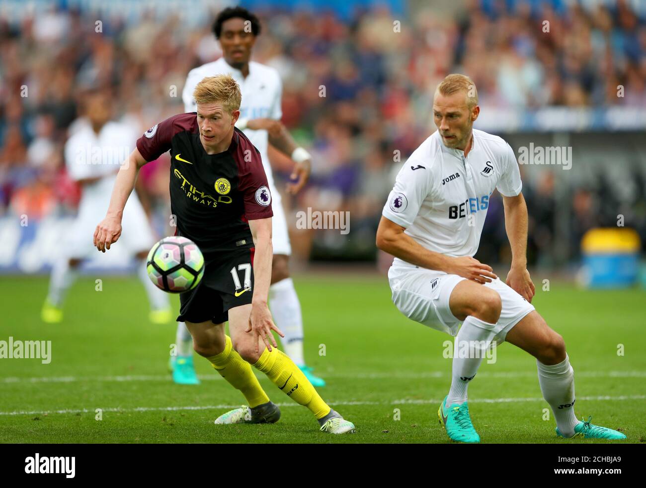 Manchester City's Kevin De Bruyne in action Stock Photo - Alamy