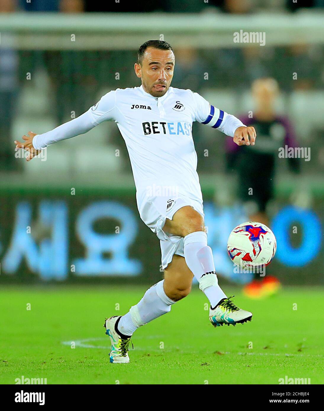 Leon Britton, Swansea City Stock Photo - Alamy