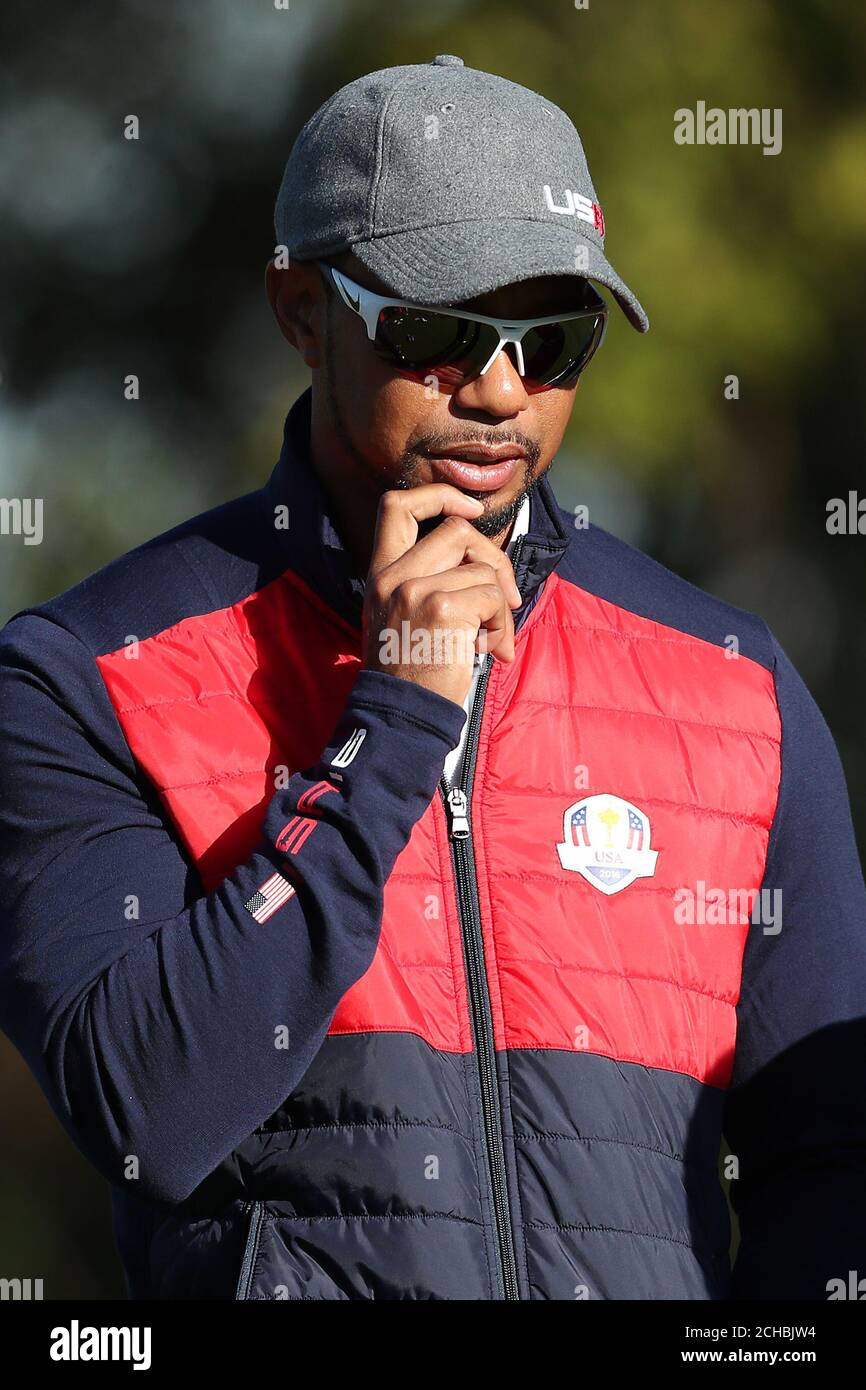 Usa vice captain tiger woods hi-res stock photography and images - Alamy