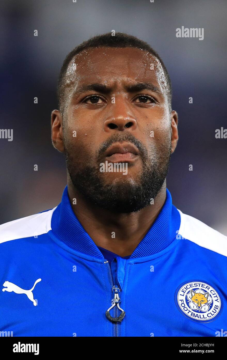 Wes Morgan, Leicester City Stock Photo - Alamy