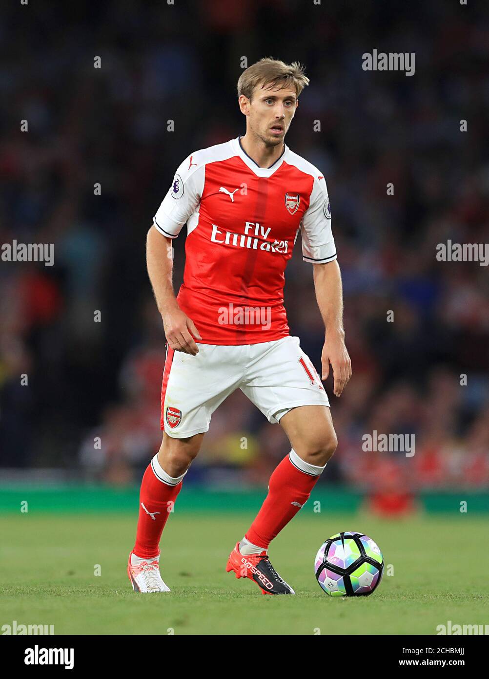 Nacho Monreal, Arsenal Stock Photo - Alamy