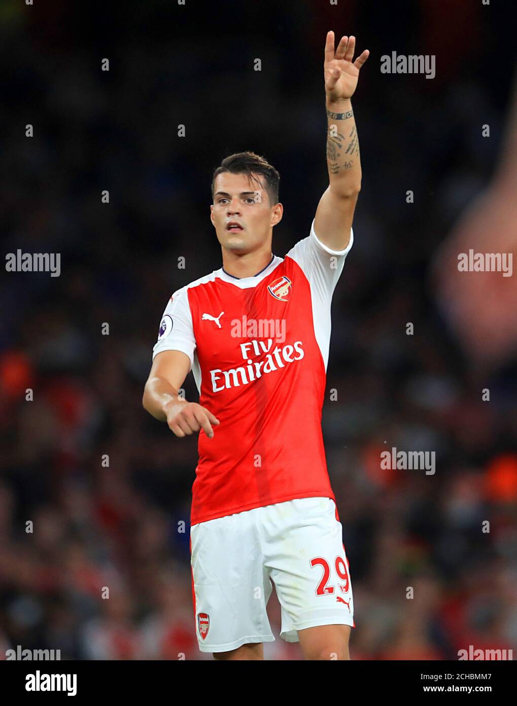 Granit Xhaka, Arsenal Stock Photo - Alamy