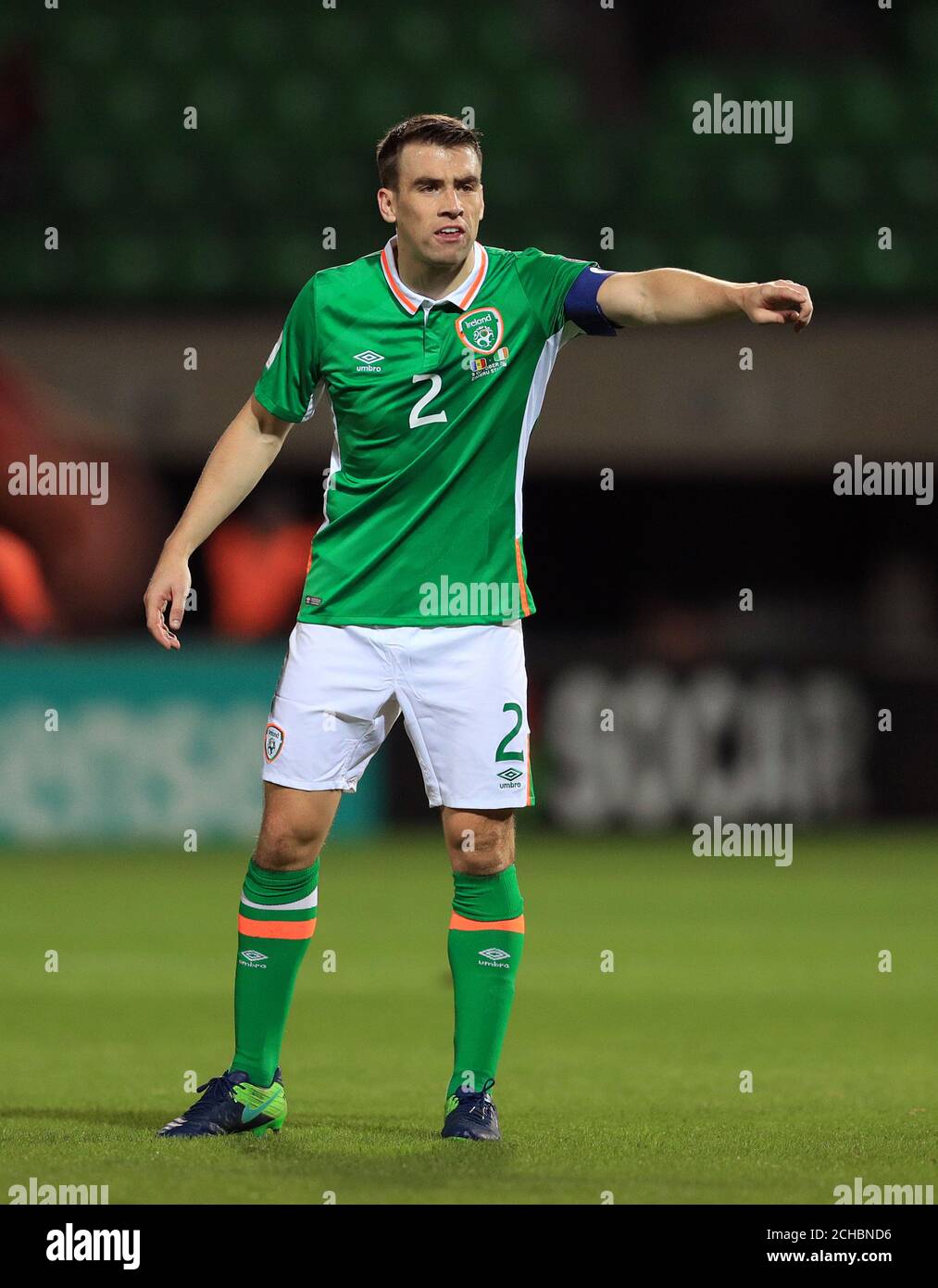 Republic of Ireland's Seamus Coleman Stock Photo - Alamy
