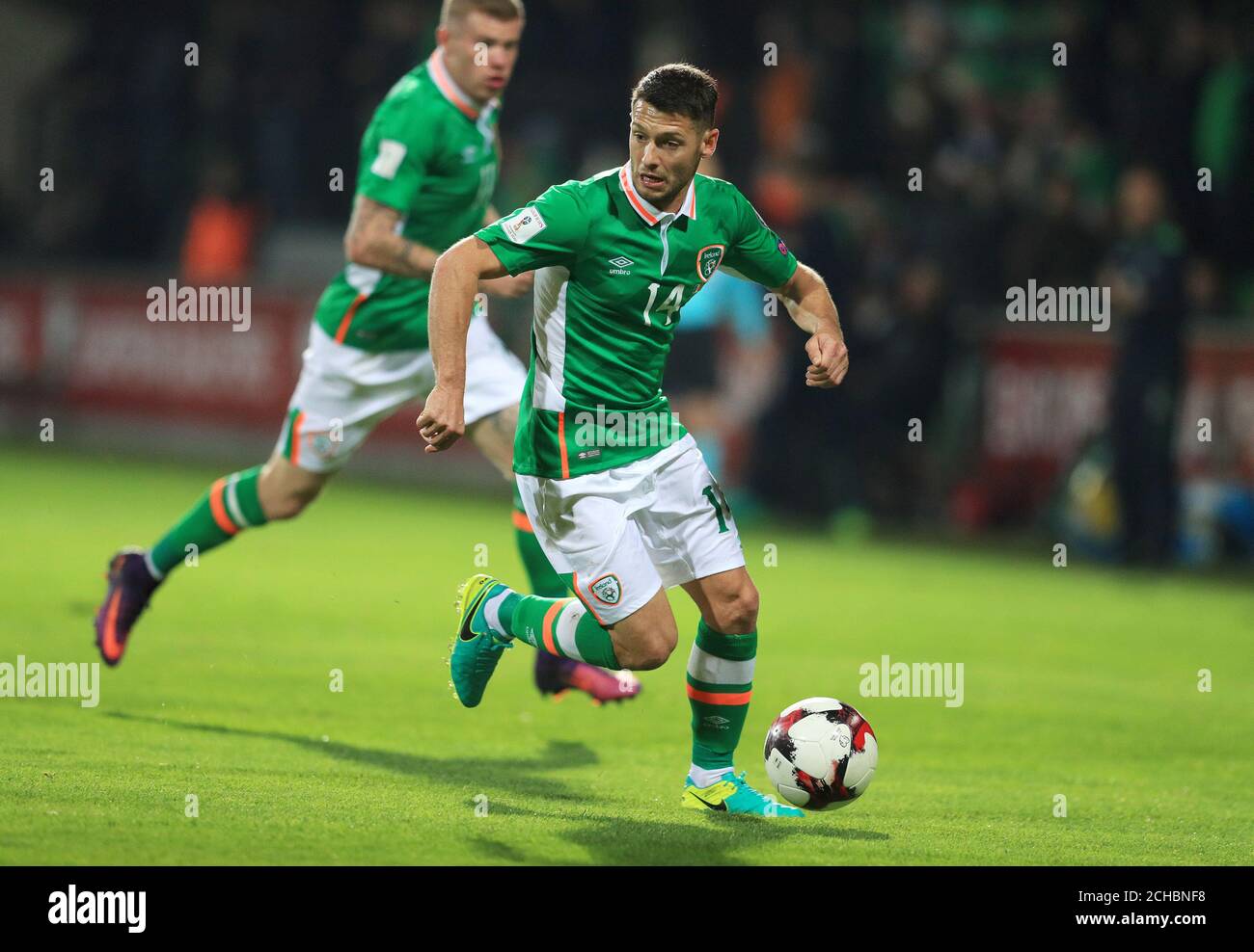 Republic of Ireland's Wes Hoolahan Stock Photo - Alamy