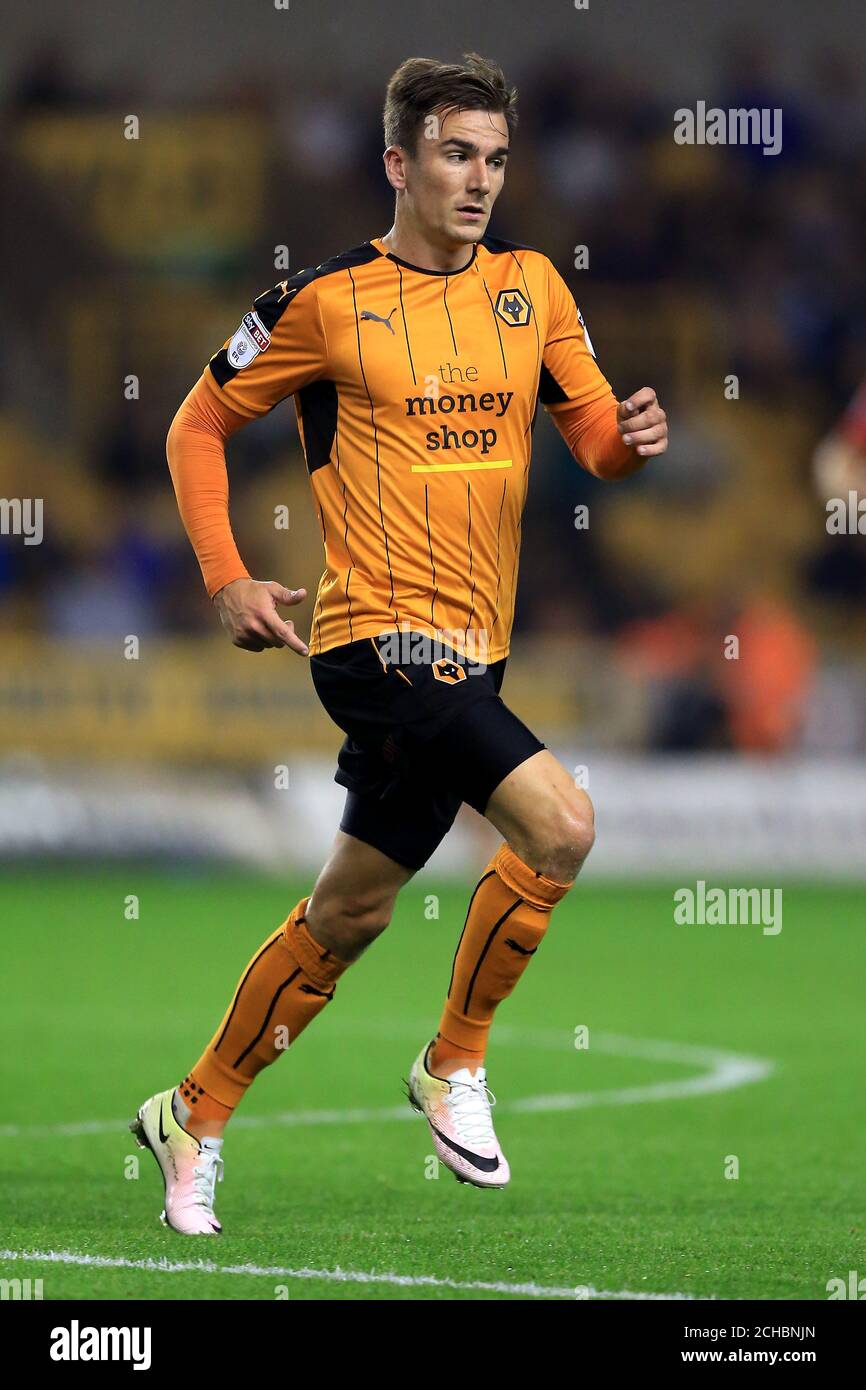 Jed Wallace, Wolverhampton Wanderers Stock Photo - Alamy