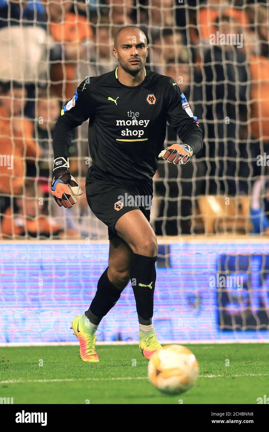 Wolverhampton wanderers goalkeeper carl ikeme hi-res stock photography ...