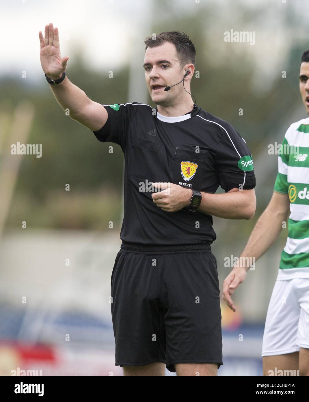 Referee Don Robertson Stock Photo - Alamy