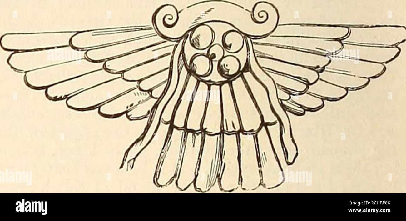 . A comprehensive dictionary of the Bible . Representations of a winged ...