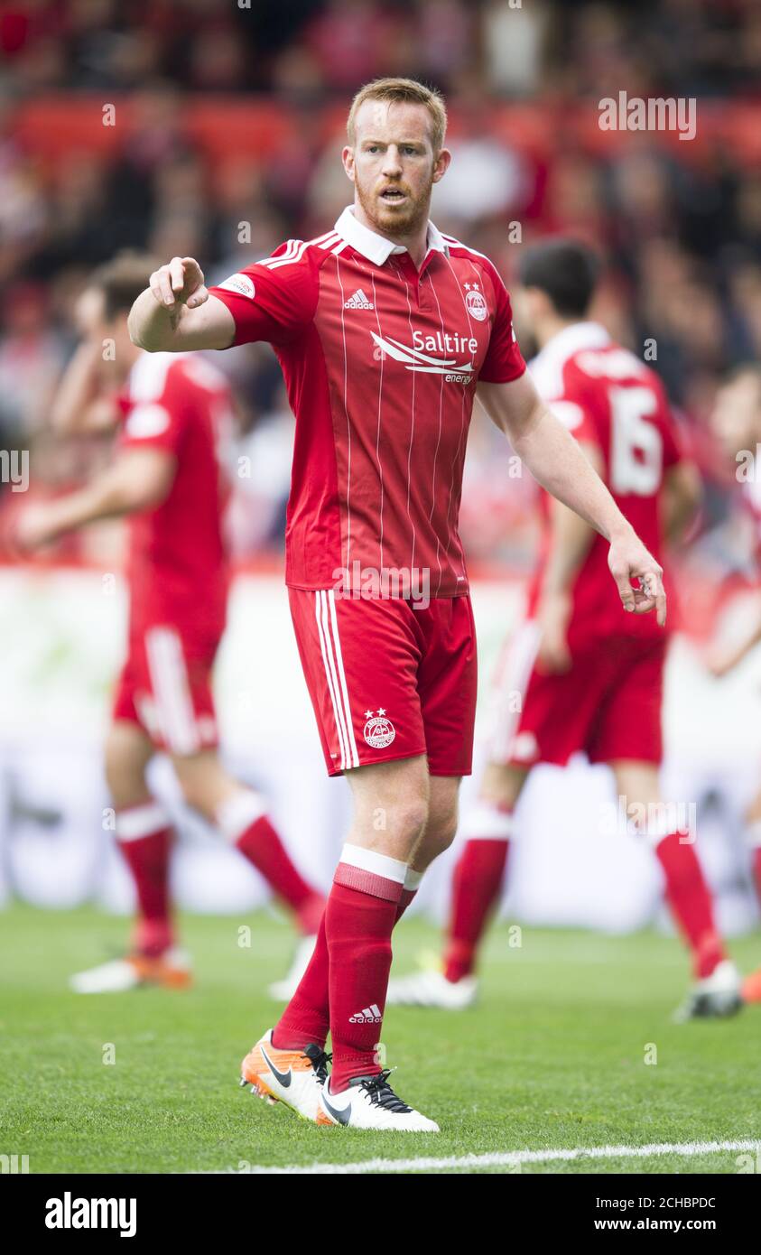 Aberdeen's Mark Reynolds Stock Photo - Alamy