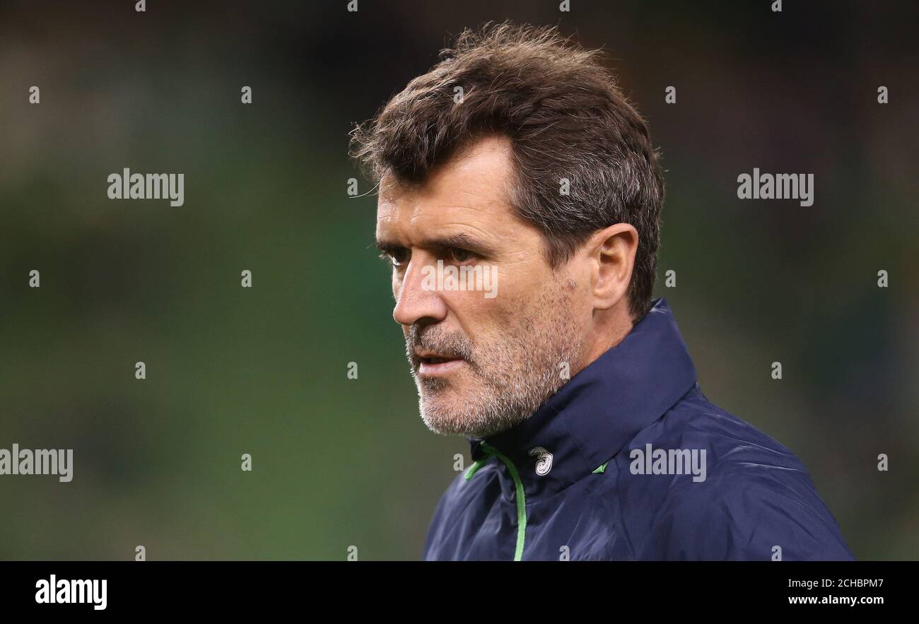 Republic of ireland assistant manager roy keane hi-res stock ...