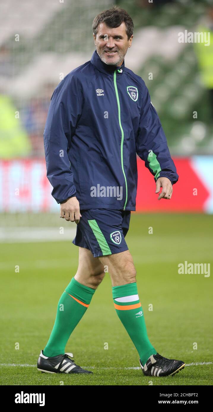 Republic of ireland assistant manager roy keane hi-res stock ...