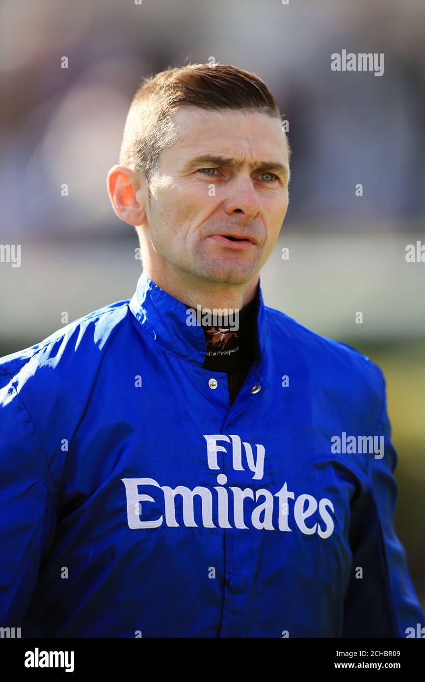 Jockey Robert Havlin Stock Photo - Alamy