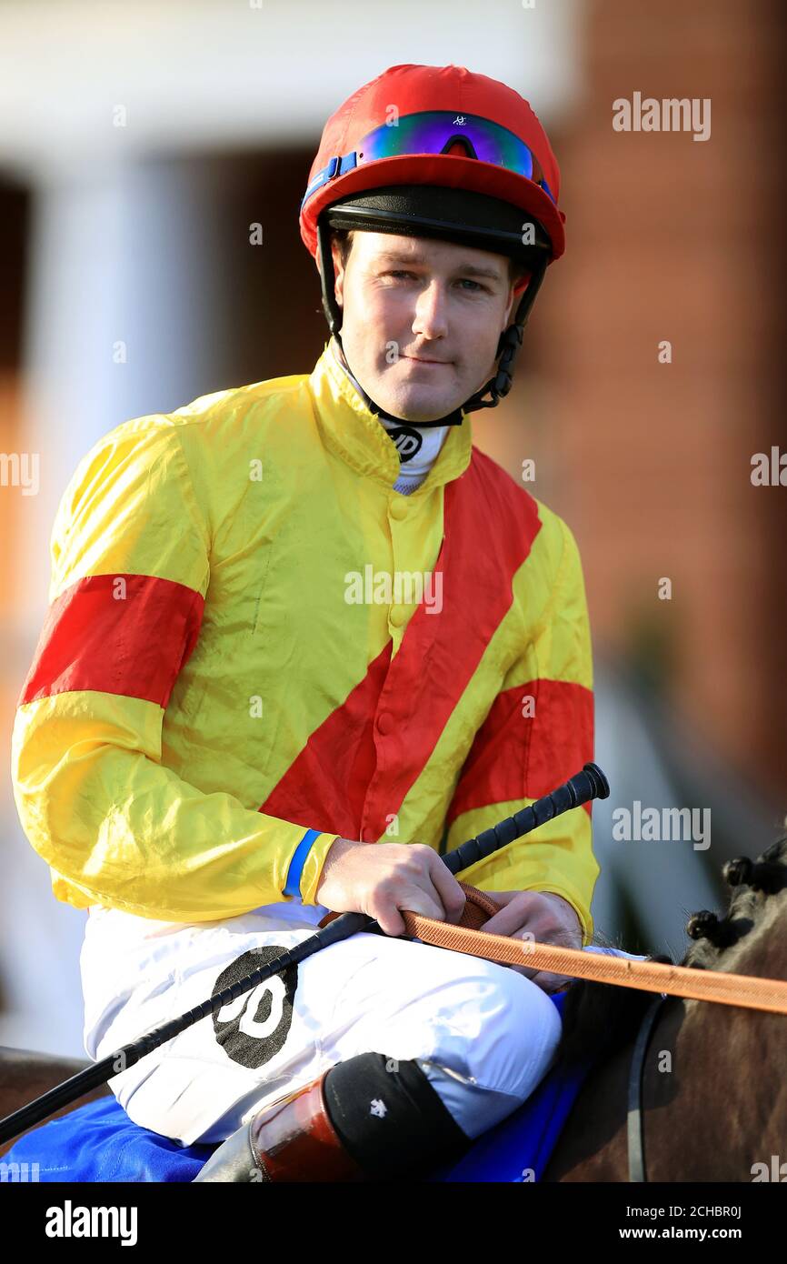 Jockey Tom Queally on Freewheel prior to the Shadwell Farm Handicap ...