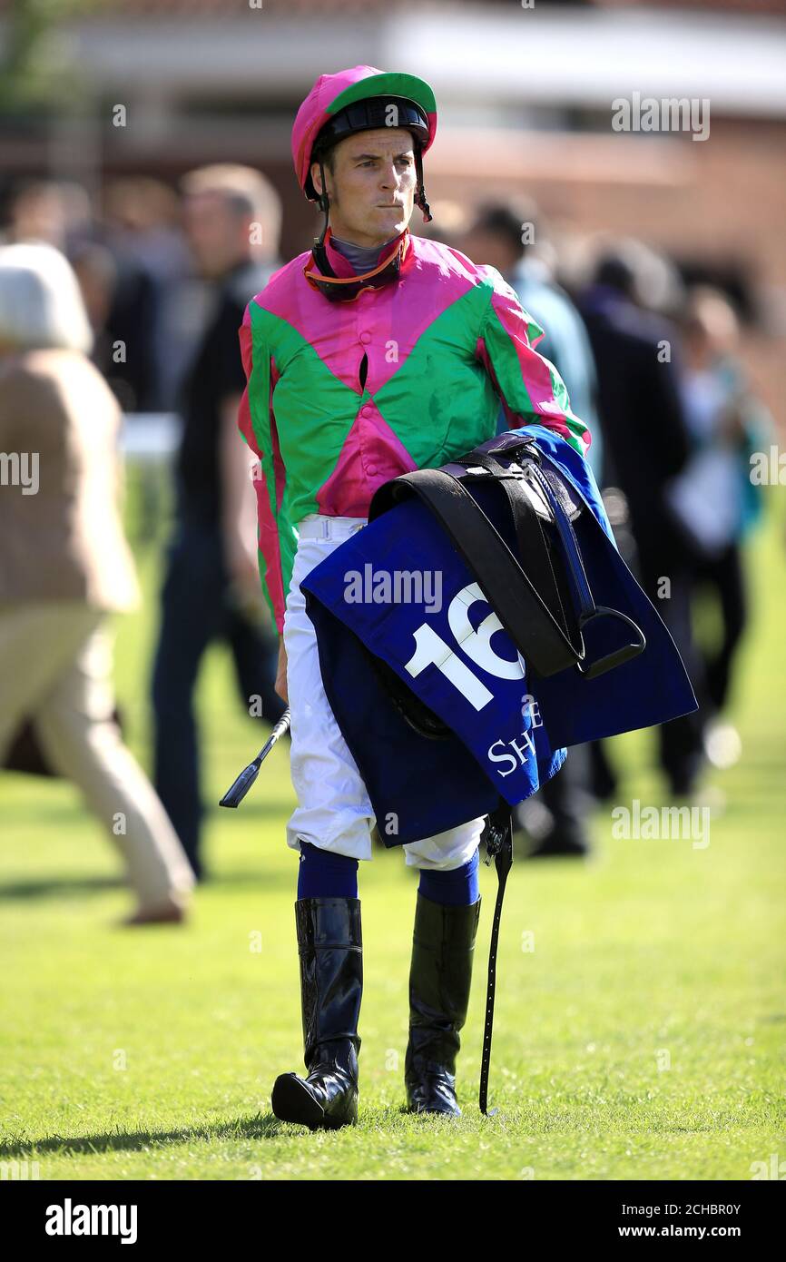 Jockey Fran Berry after his ride on September Stars in the Muhaarar ...