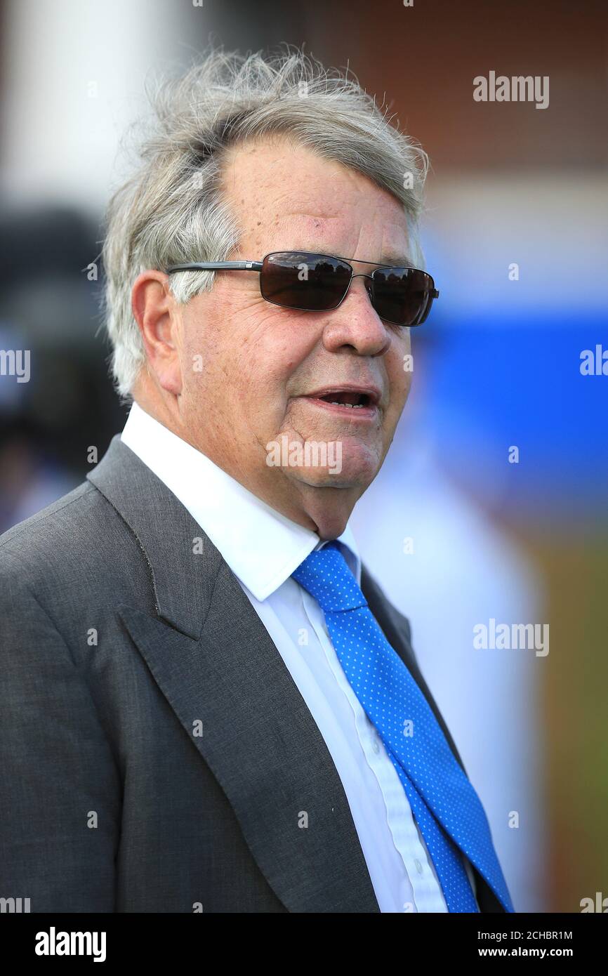 Trainer Sir Michael Stoute Stock Photo - Alamy