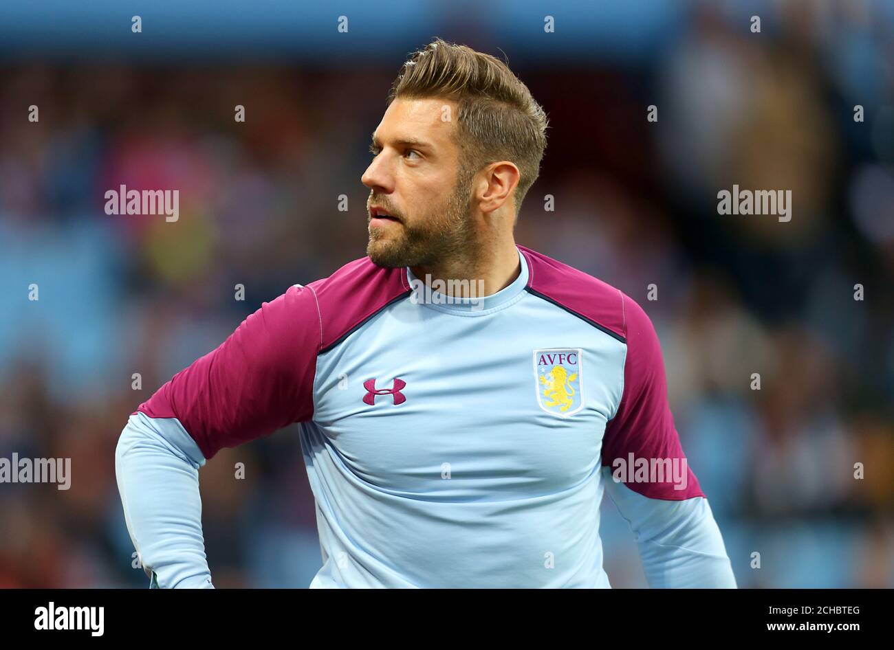 Aston Villa goalkeeper Mark Bunn Stock Photo - Alamy