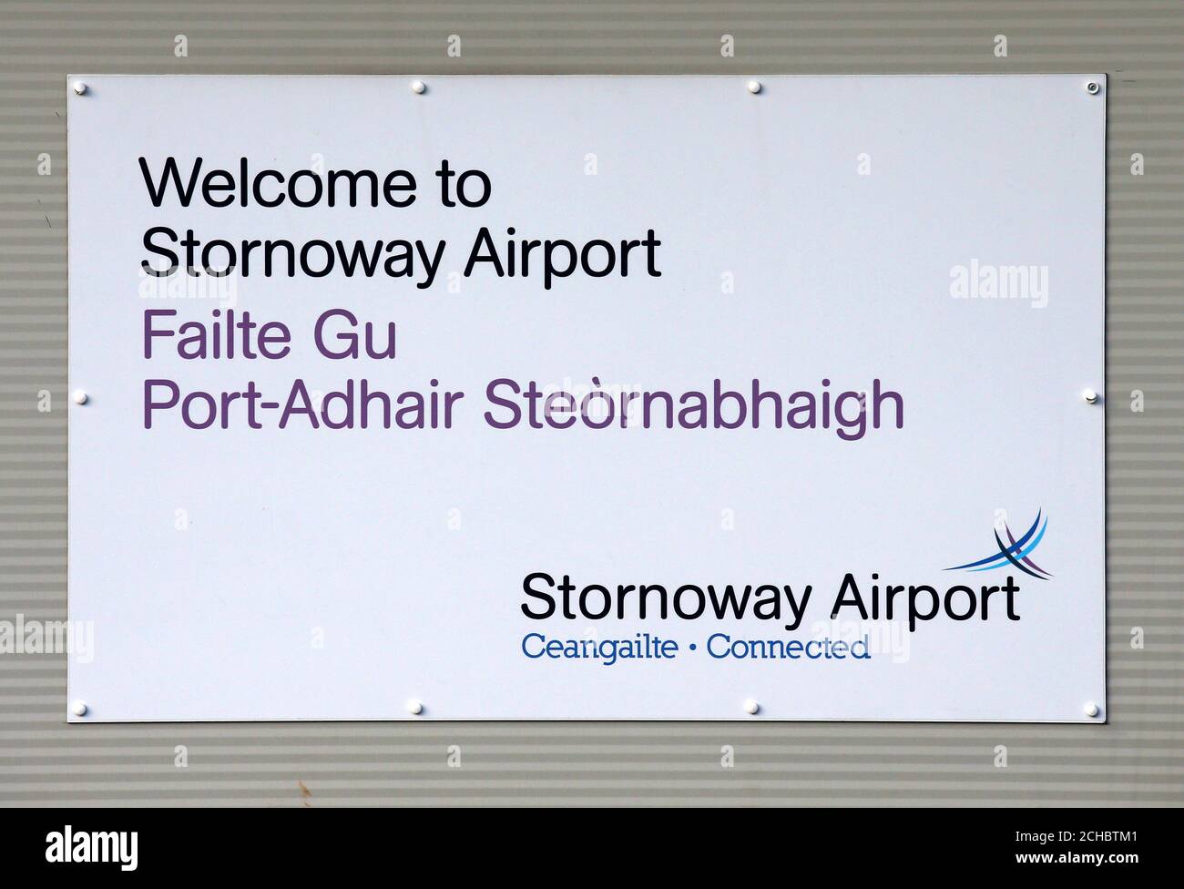 Stornoway airport hi-res stock photography and images - Alamy