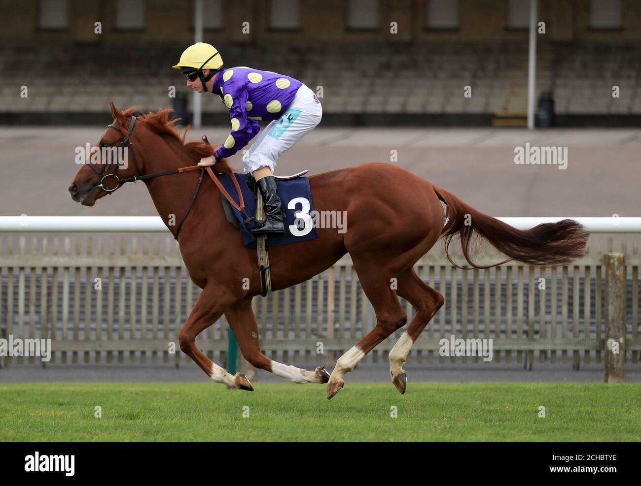 Jockey Simon Pearce and Camaradorie go to post Stock Photo - Alamy