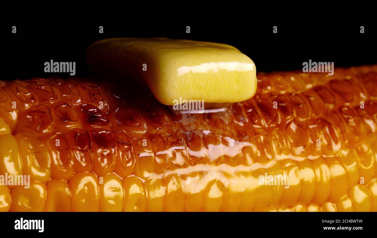 Corn on the cob with butter hi-res stock photography and images - Alamy