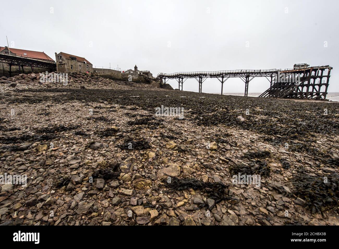 The north jetty birnbeck pier hi-res stock photography and images - Alamy
