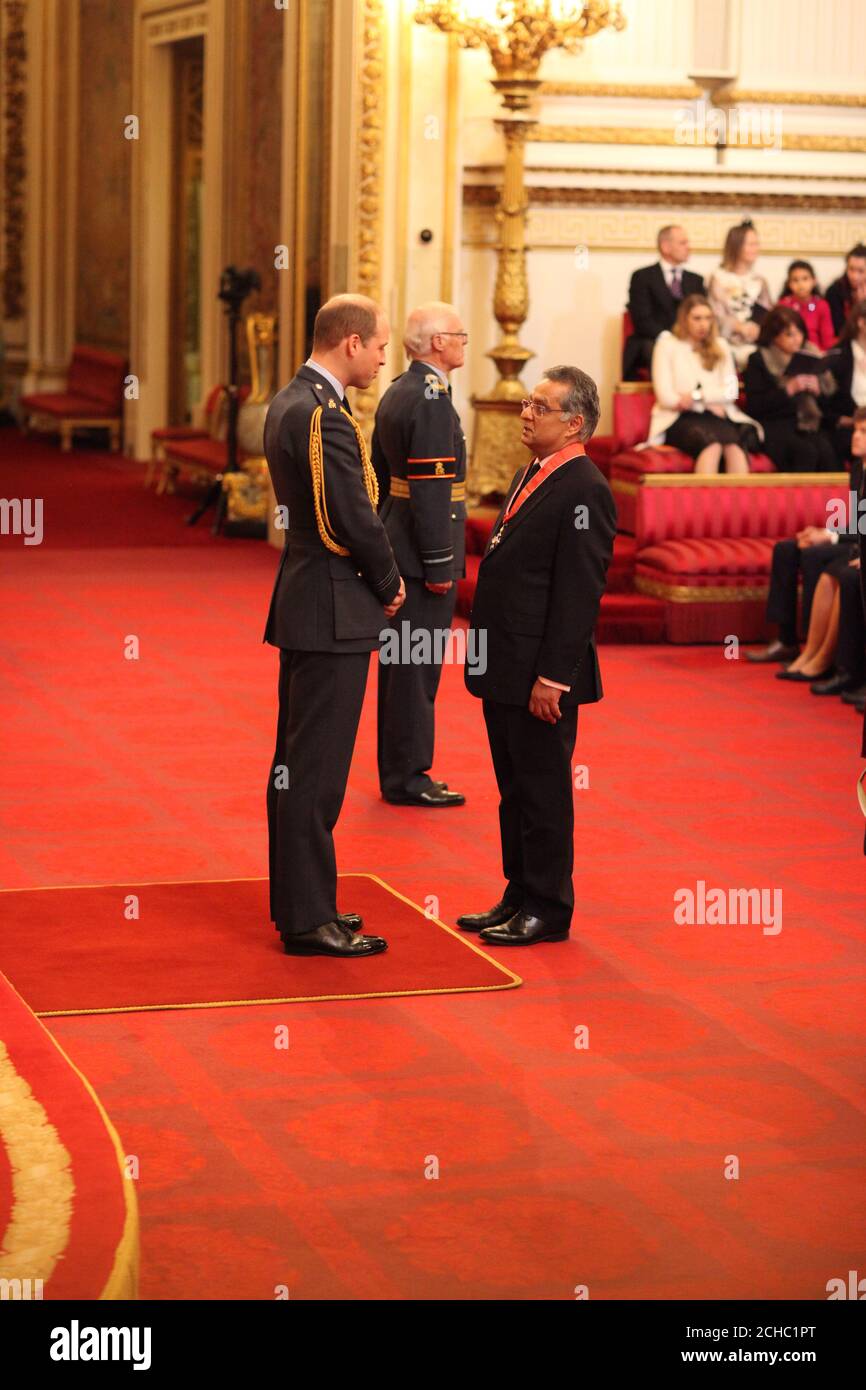 Mr. Ravindra Govindia from London is made a CBE (Commander of the Order ...