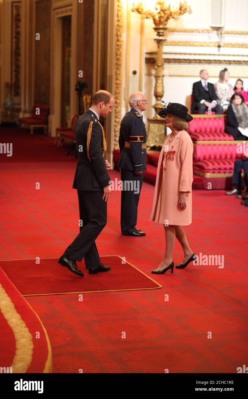 Mrs Alison Beane from Freshwater is made an OBE (Officer of the Order ...