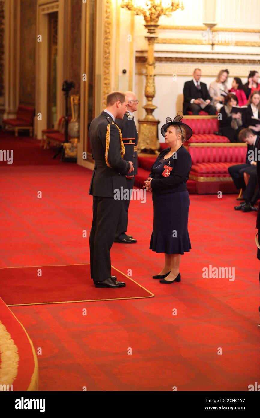 Mrs Kerry Clancy-Horner from Chelmsford is made an MBE (Member of the ...