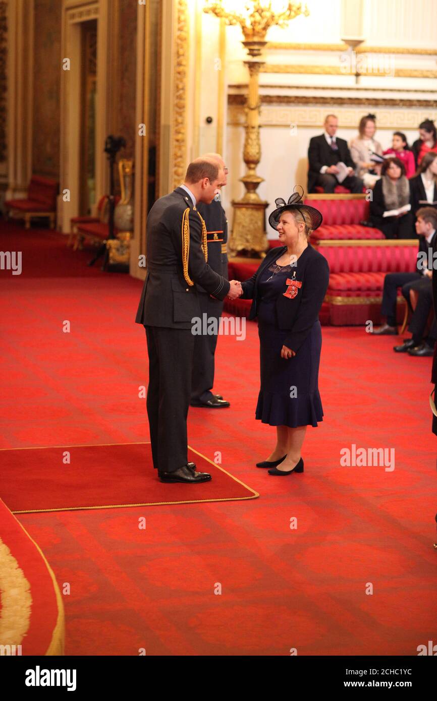 Mrs Kerry Clancy-Horner from Chelmsford is made an MBE (Member of the ...