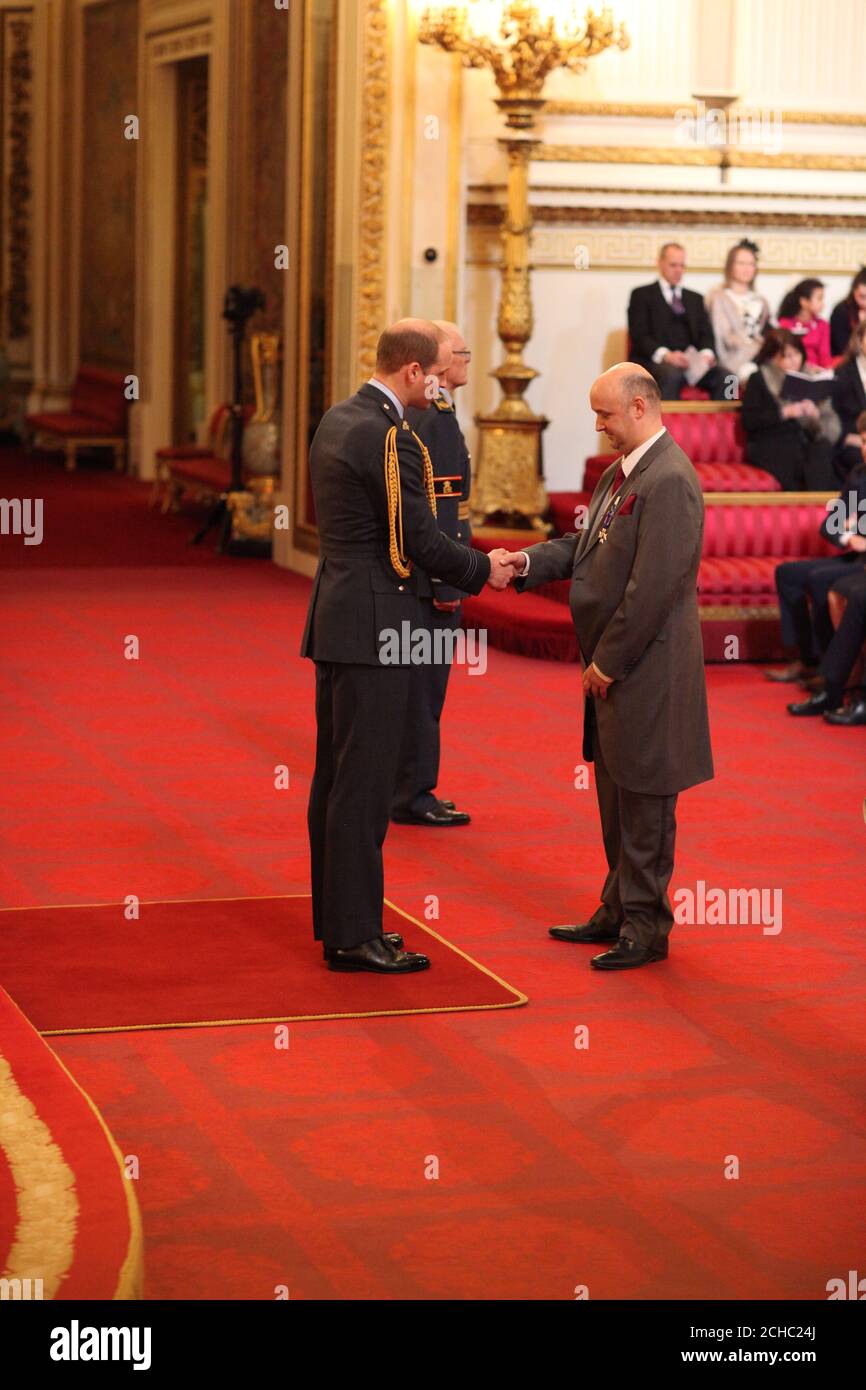 Mr. David Rough from Sutton is made a Member of the Royal Victorian ...