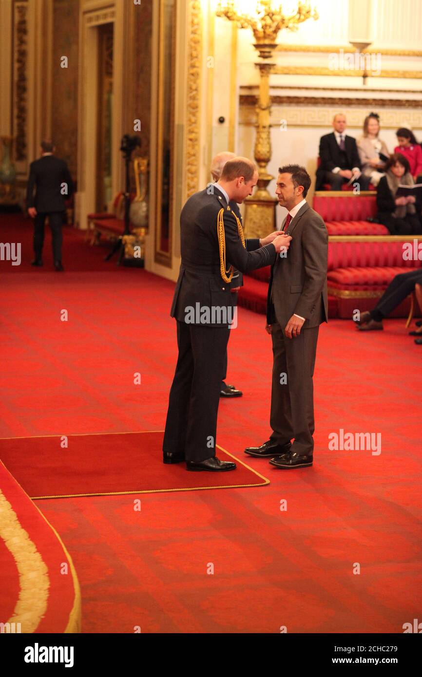 Mr. Andrew Lewis from Lydney is made an MBE (Member of the Order of the ...