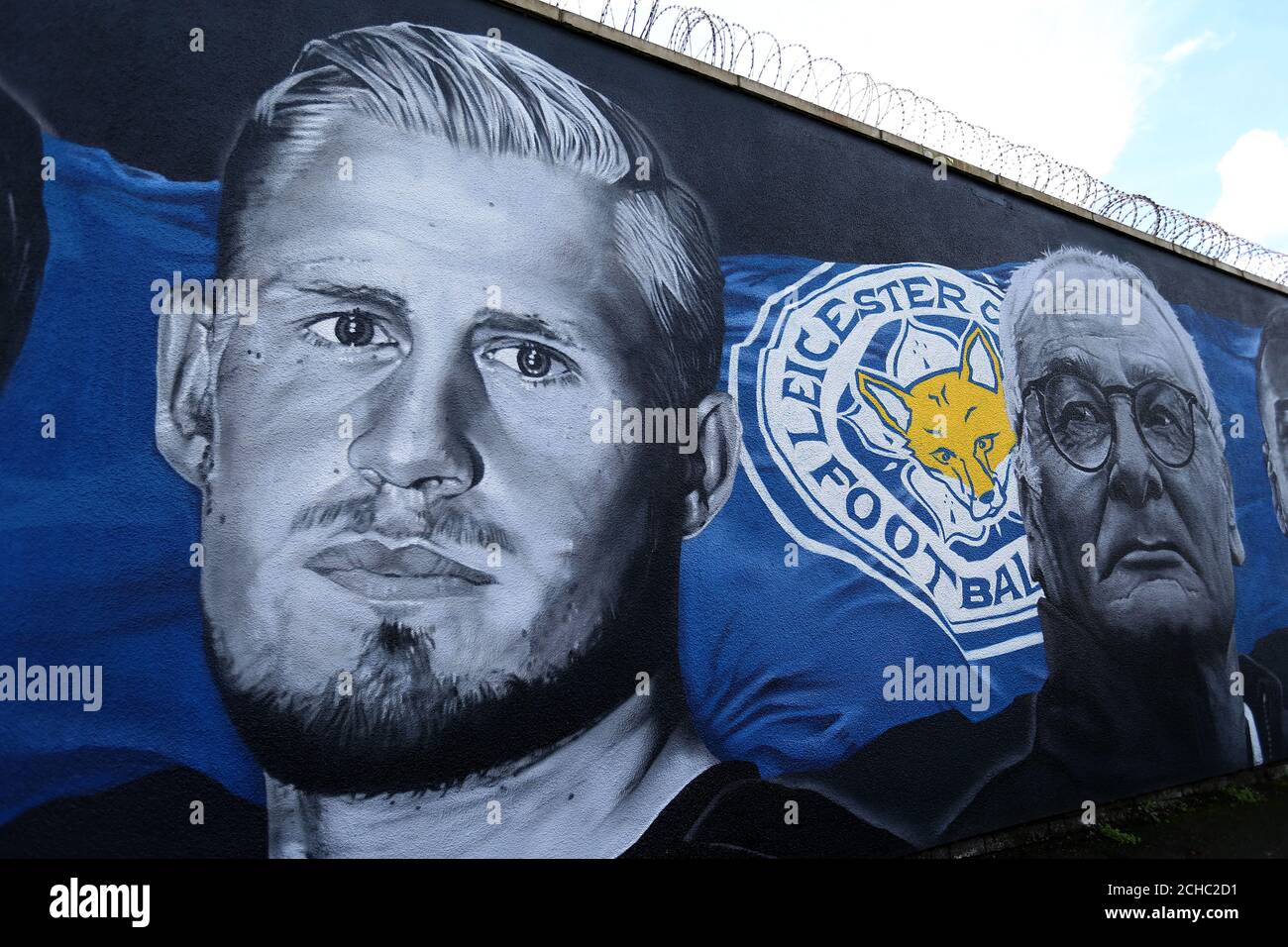 General view lcfc champions mural hi-res stock photography and images ...