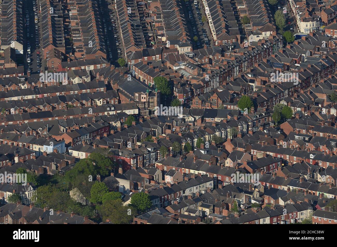 Aerial view of leicester hi-res stock photography and images - Alamy