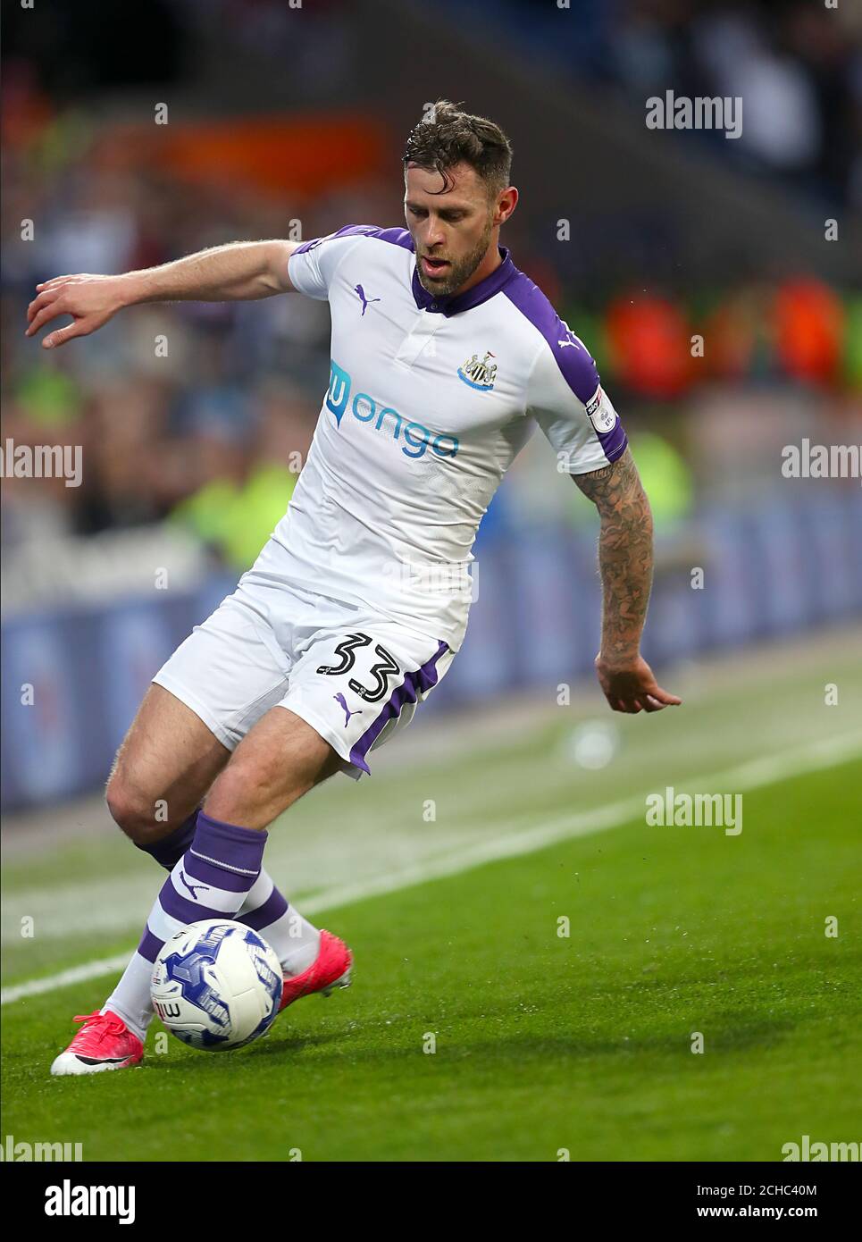 Newcastle United's Daryl Murphy Stock Photo - Alamy