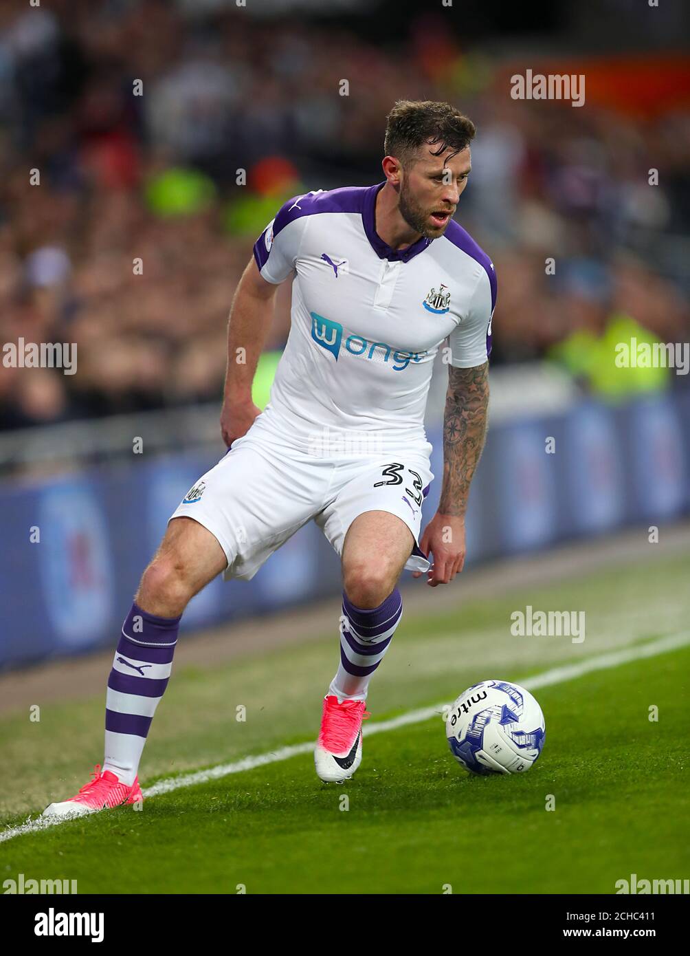 Newcastle United's Daryl Murphy Stock Photo - Alamy